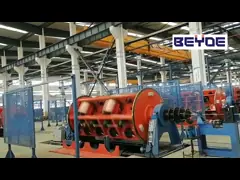 rigid stranding machine jlk-500 for aluminum copper steel wire shaping or conductor stranding, payof