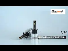 masters a9r 100w 10000lm 6500k 3570 chips h4 led projector mini lens