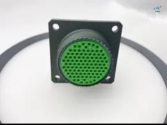 Aluminum Alloy Shell 38999 Series 1 -55°C To 125°C Mil Circular Connectors 38999