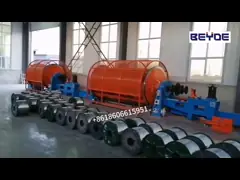 Caricamento manuale rigido della macchina di arenamento del cavo con il sistema di frenatura di emergenza