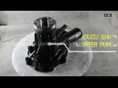 car engine oem 1-13650- 057-0 japanese truck water pump for i-suzu 6wf1 engine