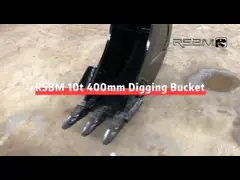 thicker plate excavator digger bucket with certifications  oem
