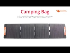 キャンプ用の200Wのポータブル折りたたみソーラーパネル