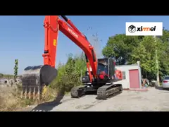 20 ton construction machine used hydraulic  excavators hitachi zx200-6 digger 0.91m3