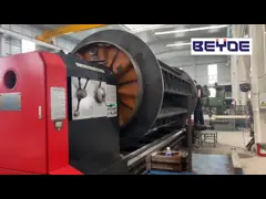 48 bobbins 450mm rigid armoured cable machine batch loading automatic