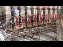 Electrical Control System Wire Mesh Welding Machine with Cooling System and PLC Operation Control System