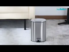 ODM Acciaio inossidabile rettangolo arrotondato Pedale dei piediCartellino con coperchio chiuso e morbido