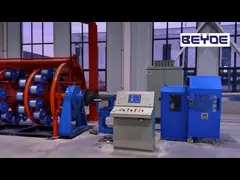 high speed flat steel wire shielding and armoring machine 300/72