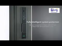 S555 Face ID Recognition Door Lock con Card Key Code App Palm Tuya Wifi per sbloccare