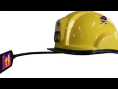 4g smart temperature infrared thermal auto temperature helmet