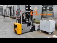1 ton 1.5 ton 3m electric stacker trucks forklift counter balance with small turning radius