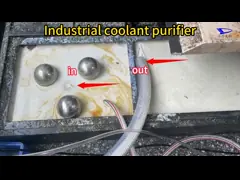 Cutting Oil Filtration Systems CNC Coolant Filter System Liquid Oil Water Separator