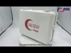 wall mounted portable first aid kit abs material