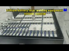Plateforme de soudage laser à batterie de 1080 nm Vibroscope à quatre axes Machine de soudage à point de batterie au lithium