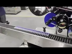 electric automatic horizontal small vial labeling machine