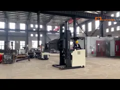 2000kg 4m 5m 6m 3-way electric forklift vna all electric hydraulic pallet reach trucks