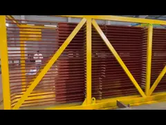 extruded and serrated spiral fin tube for heat transfer