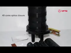 48 core dome fiber optical splice closure ip68 for telecommunications