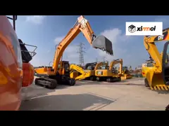 original brand hyundai 30 tons used hydraulic crawler excavators with 169 power