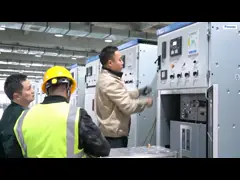 indoor high voltage gas insulated switchgear 35kv with cabinet structure