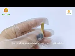 RF 구리/금판 직지 연결기 산화 저항성 부식 저항성 PCB 장착 연결기