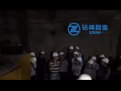 yellow multifunctional drilling rig underground rock drilling machine