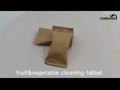 Fruit And Vegetables Natural Effervescent Cleaning Tablets 3g/Pc Customizable