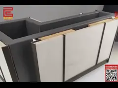 decorative wall panel trim matte black aluminium end cap trim for pvc panel