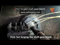 gear blank forging high ductility alloy steel forging  rolled steel rings large ring gear