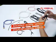 Customized N Plug To N Plug Low Loss RF Coaxial Cable