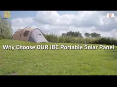 waterproof ibc portable solar panel for power station off grid outdoor