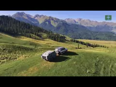 njstar rv caravan and camping 1400kg off road utility trailer aluminum