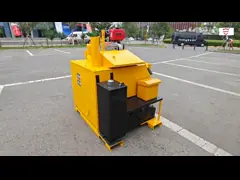 truck mounted 400kg constant temperature preheater road marking boiler powered by diesel fuel