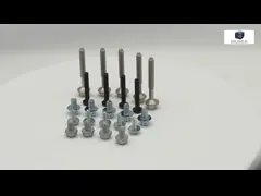customized automobile fasteners supply carbon steel black zinc hexagon socket cheese head bolts