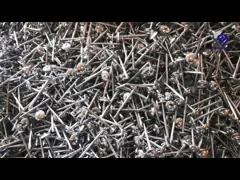 perfect bwg 9x2.5 inch galvanized roofing nails twisted shank umbrella head