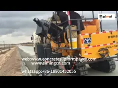 0-2500mm slip form concrete curb machine highway curb slipform machine