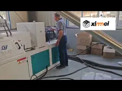 abb / delta inverter plastic profile extrusion machine for high precision upvc window door productio