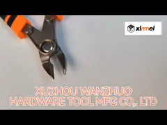fore edge 65mn electronics pliers red black curved nose pliers