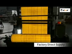 SASO 2913 nastri riflettenti per esterni giallo arancione OEM