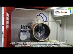 customized request self-lubricating bearing for water lubrication hydropower systems