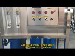 300/h drinking water reverse osmosis ro system water treatment plant