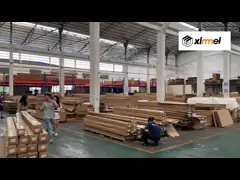 interior decoration bamboo wood fiber wall board easy to clean  5-9mm