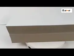 coated white duplex paper duplex grey back board packaging custom thickness