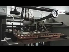 STS1050E ПЛС Автоматическая бумажная резальная машина 7500 листов/час 6300 х 4200 х 2100