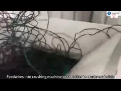 waste wire recycling production line wire copper plastic separator machine