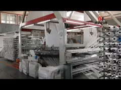 Usato Hengli 850 Modello Circolare Telaio Macchina per sacchetto tessuto 0-75rpm motore azionamento diretto