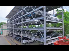 Parcheggio idraulico a più livelli