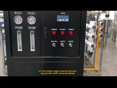 500l single pole reverse osmosis system for water treatment  water purification machine drinking wat