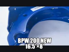 high hardness 05.091.27.83.0 bpw brake shoe new model 200