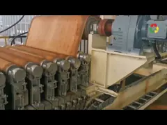 Pressa di filtraggio per piastre a membrana idraulica completamente automatica nell'industria farmaceutica